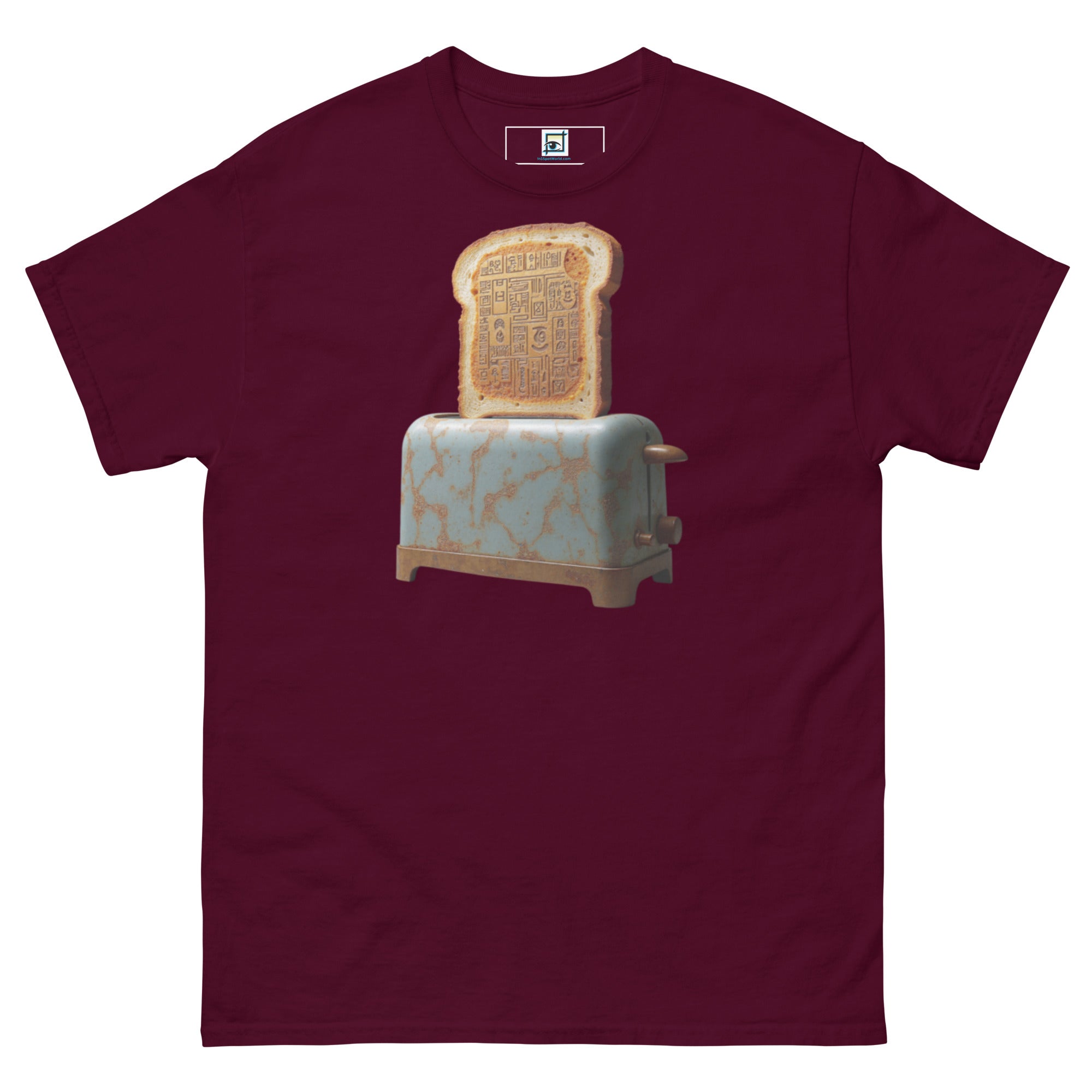 Toaster Ejecting a Slice of Toast with Hieroglyphics - Unisex classic ...